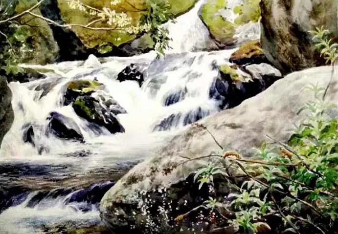 Zhang Hongwei's Watercolor Paintings - Artistic Style - iNEWS