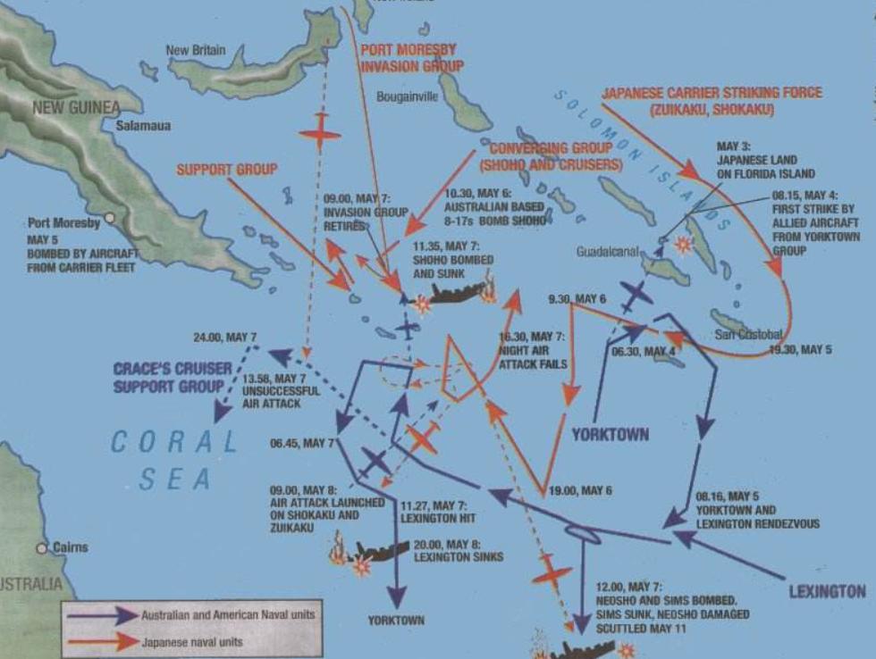 The Battle of the Coral Sea: Why did the United States say the United ...