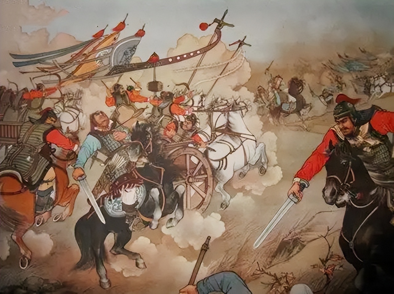 Li Mu, a general of the Zhao State, used the weak to defeat the strong ...