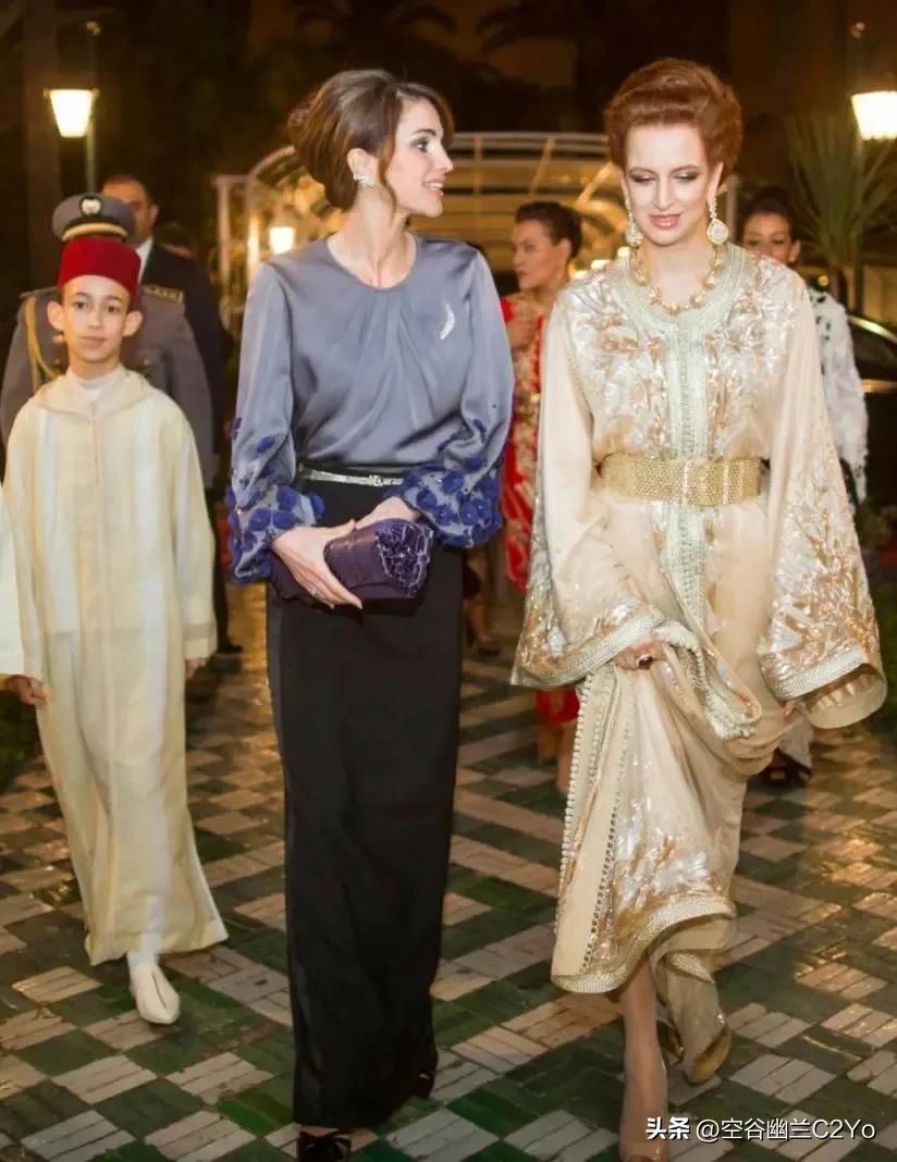 Oops! Known as Princess Salma of Diana of North Africa, the peerless ...