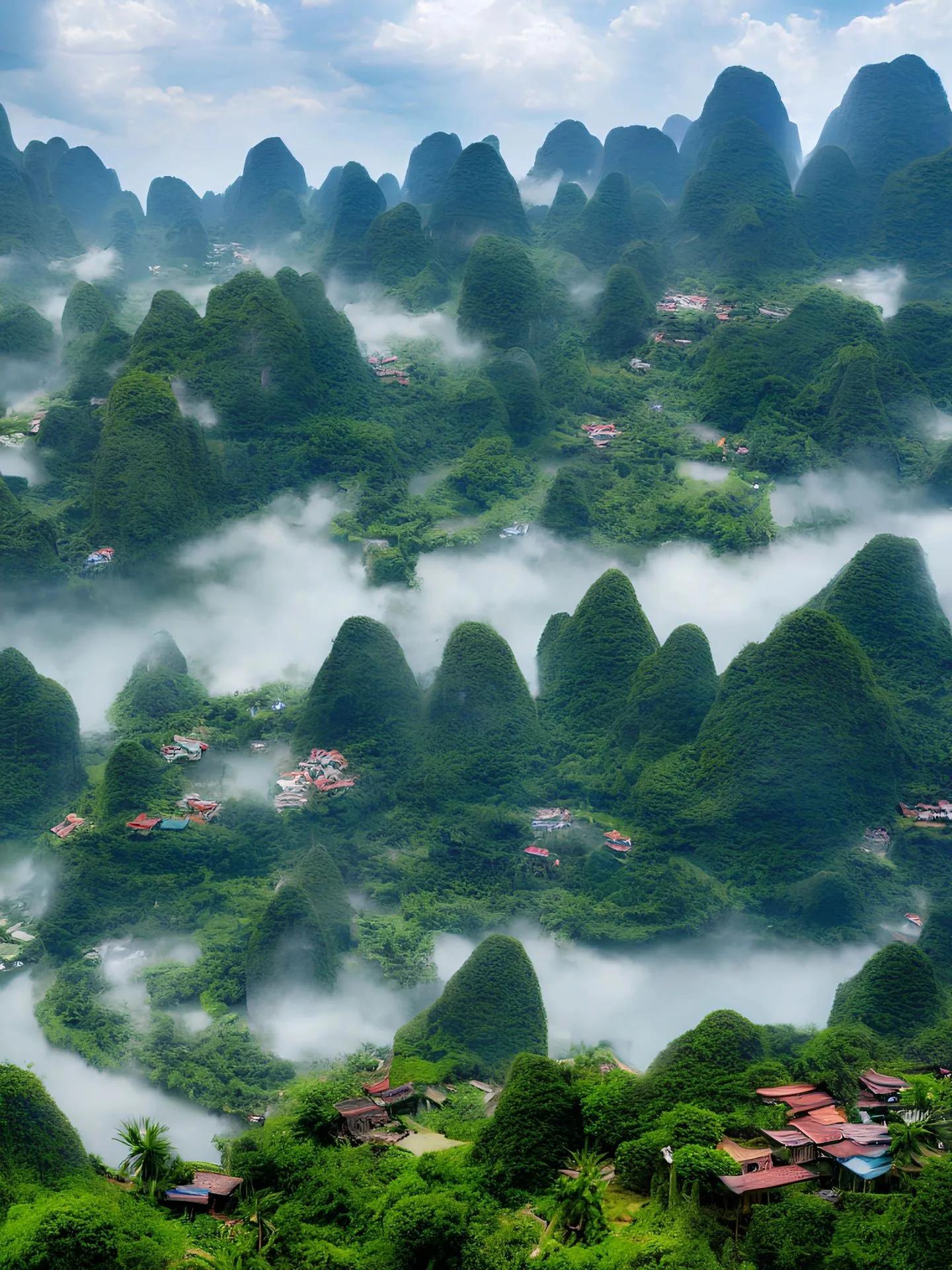 Painting ~ Landscape of Guilin - iNEWS