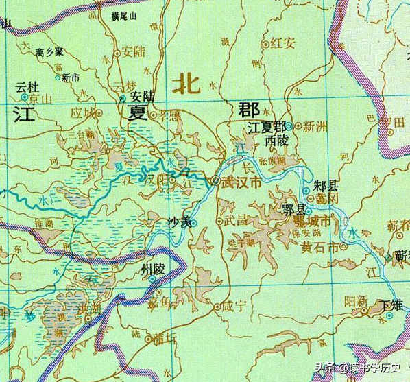 Through the map, understand the historical changes of Wuhan City, Hubei ...