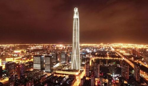 Tianjin's unique landmark building, which is called "Dinghai Shenzhu ...