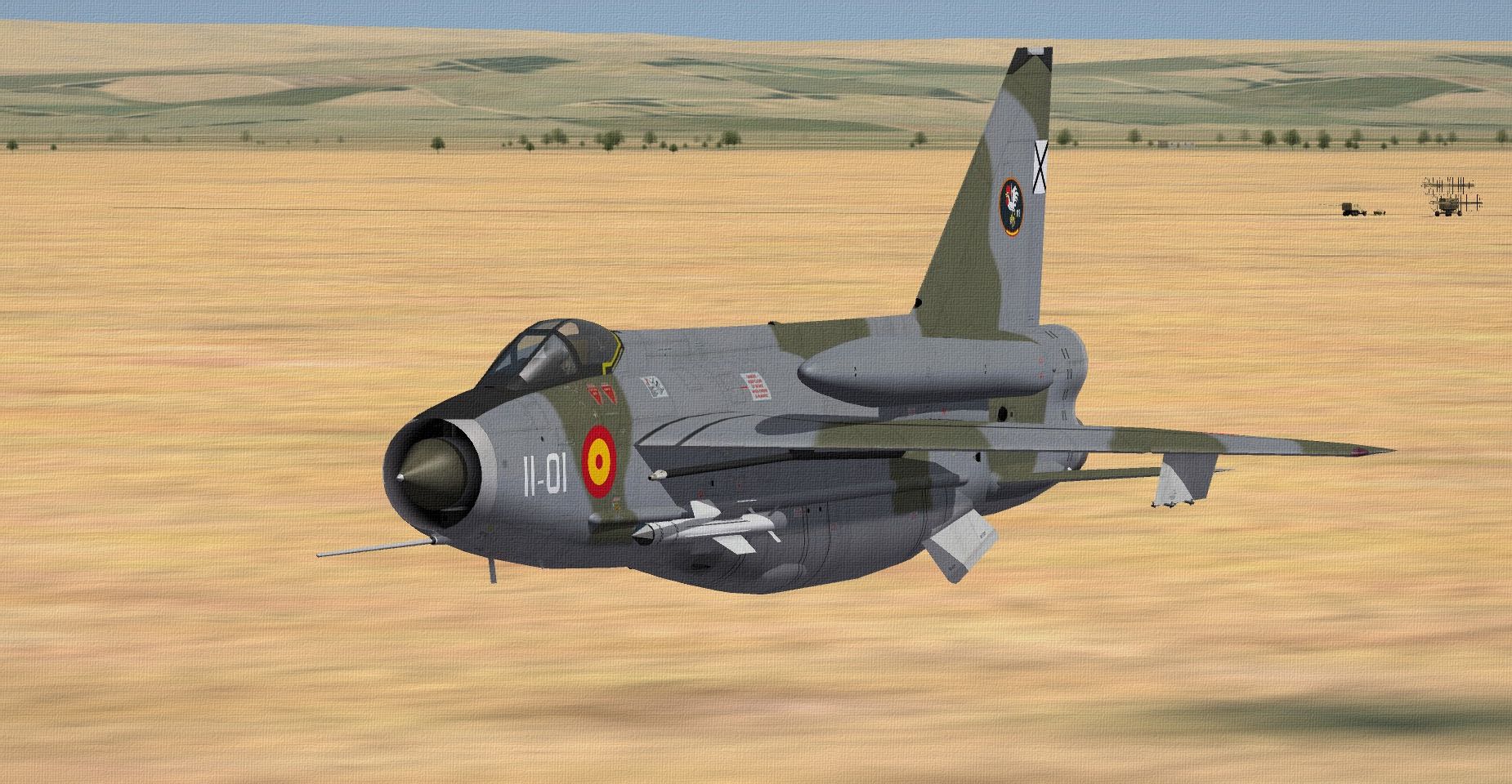 The first fighter jet in British history to break the sound barrier ...