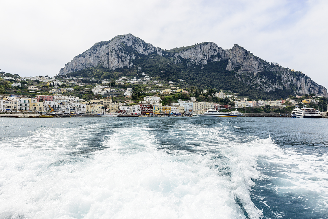 Travels in Italy (13) Capri Island - Blue Cave - a pool of sea water, a ...