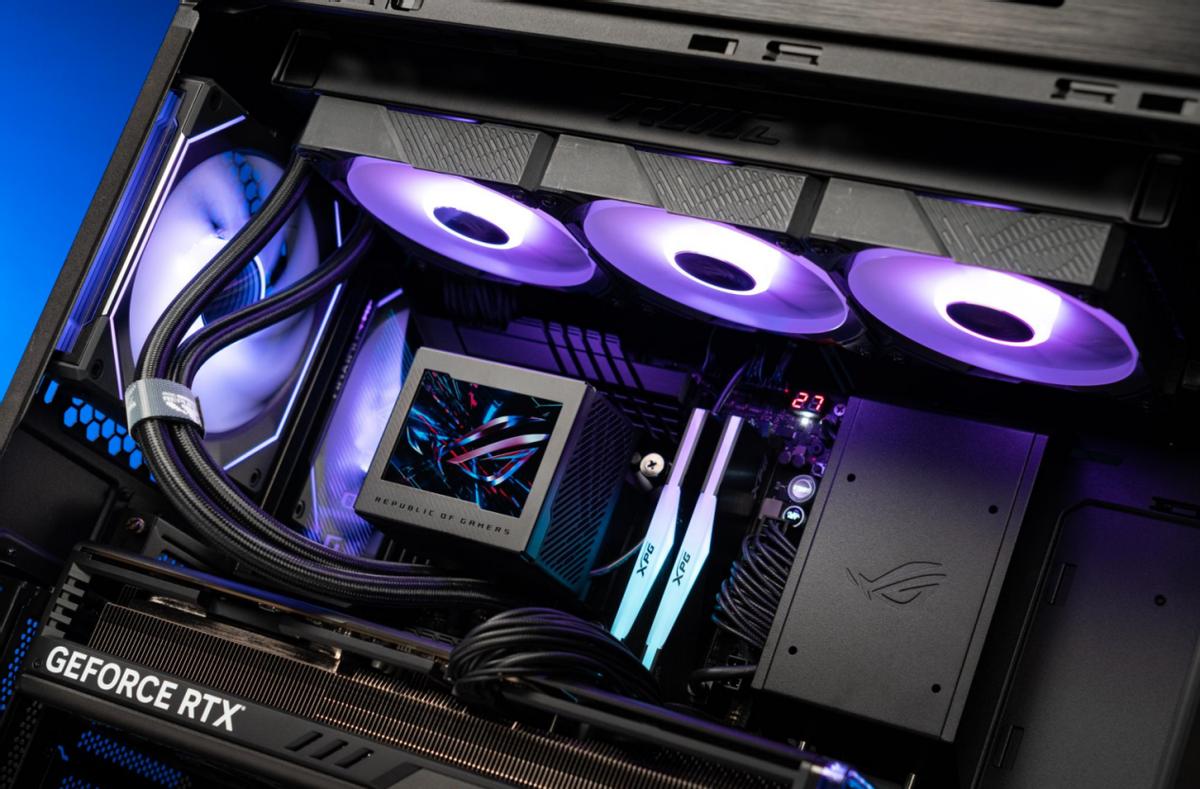 ROG Dragon 3 generation water cooling is coming soon! Blessed by Asetek ...