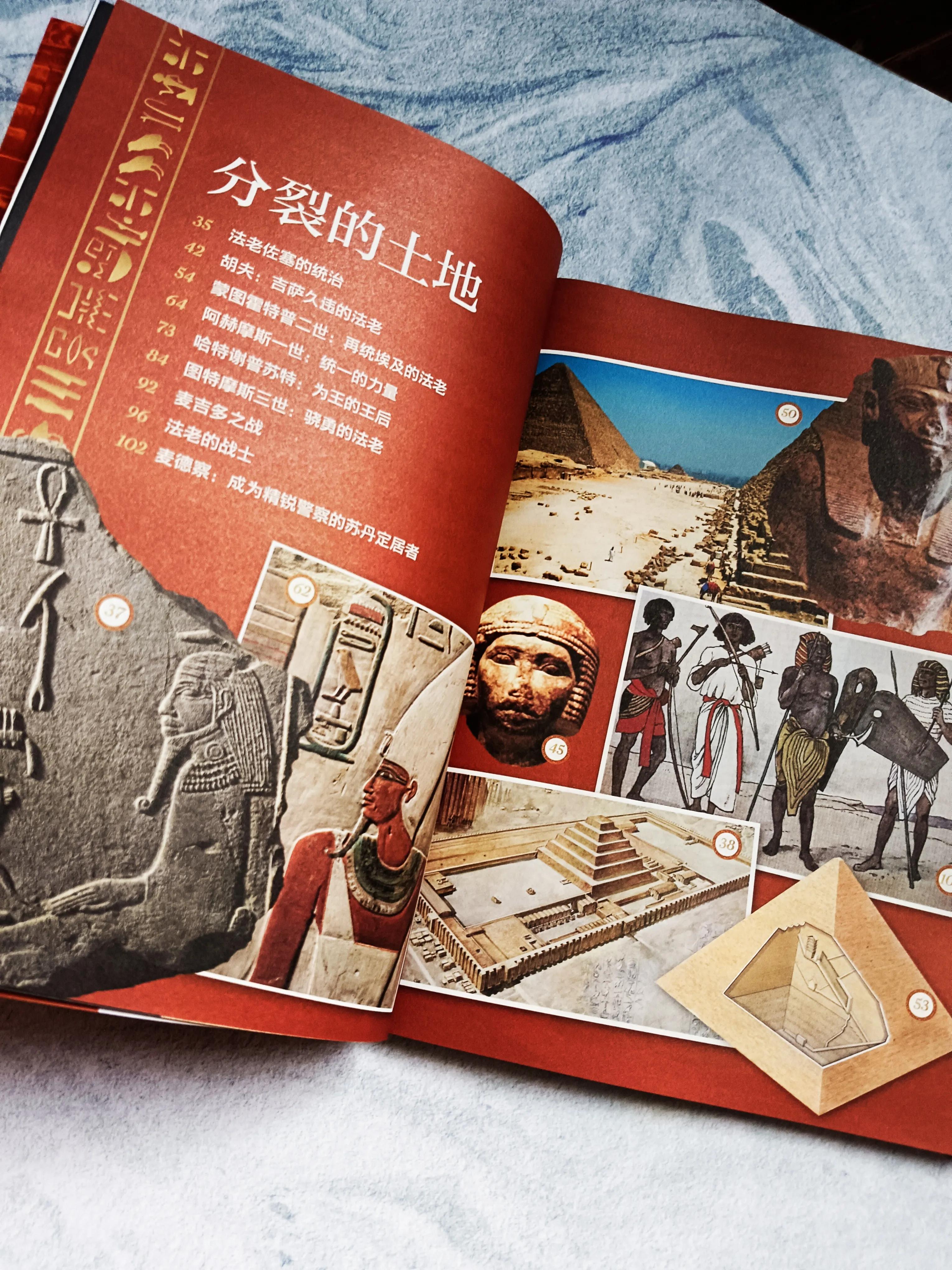 Restore the story of the ancient Egyptian Pharaoh from the details ...