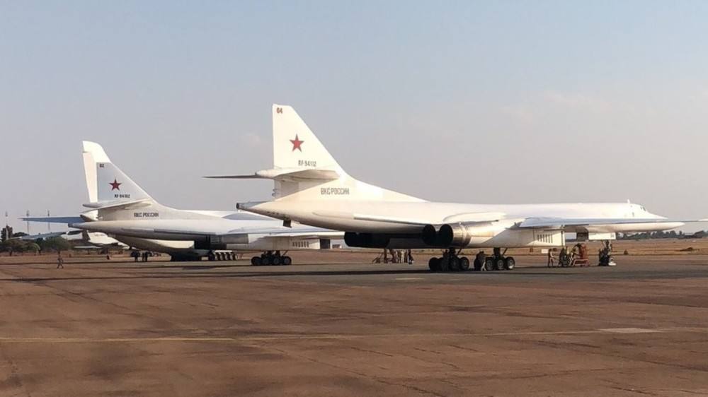 Russia's strongest bomber reached the target site across tens of ...