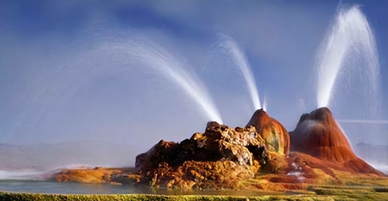 Explore the geological characteristics and causes of geysers in the ...