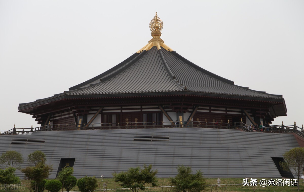 Luoyang Mingtang, the most famous in Chinese history, is like a tortoise lying on the ground ...