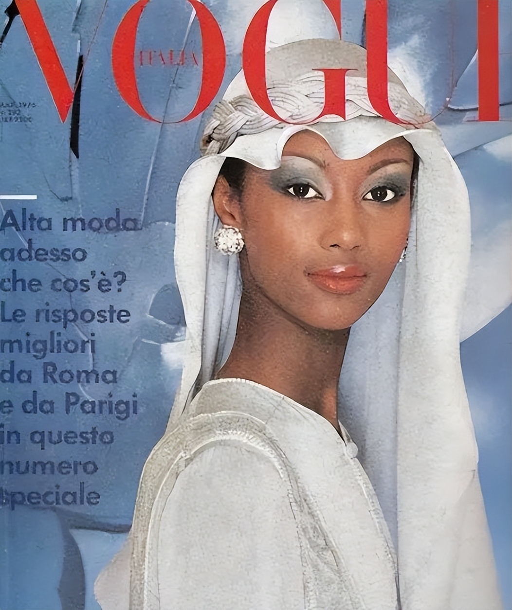 The world's first black supermodel: black body, white features, three ...