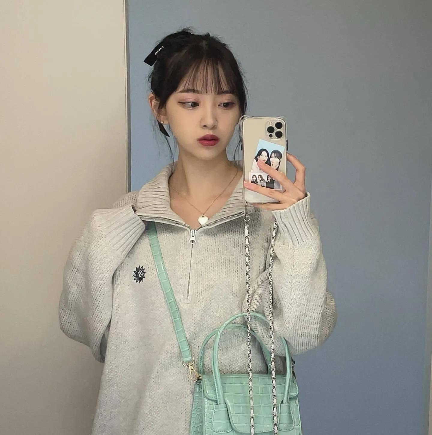 "Monkey Li" Hori Miona's recent ins selfie dynamics, the big-eyed sweet ...