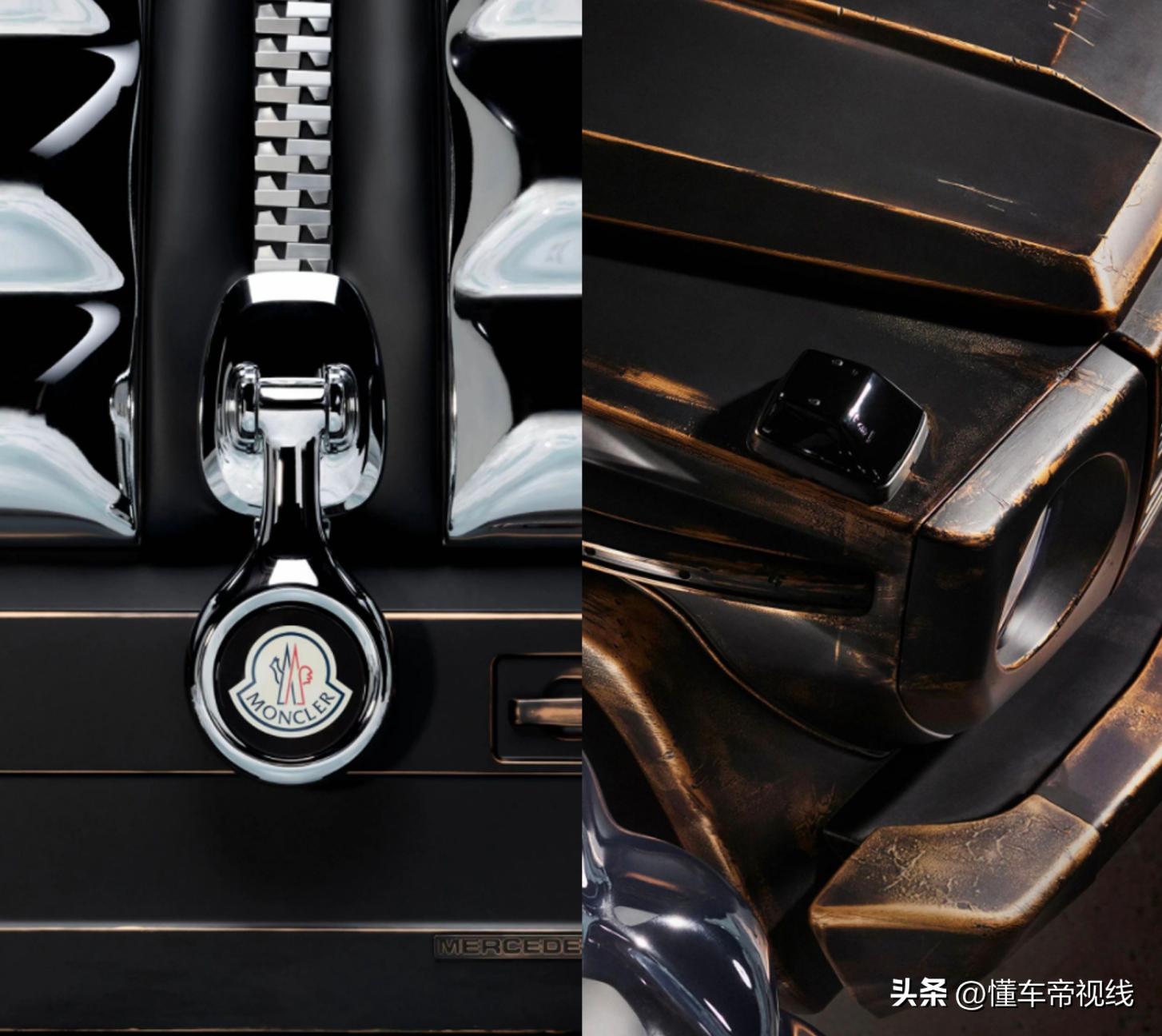 Put on a down jacket for "Big G", the official image of the Mercedes ...