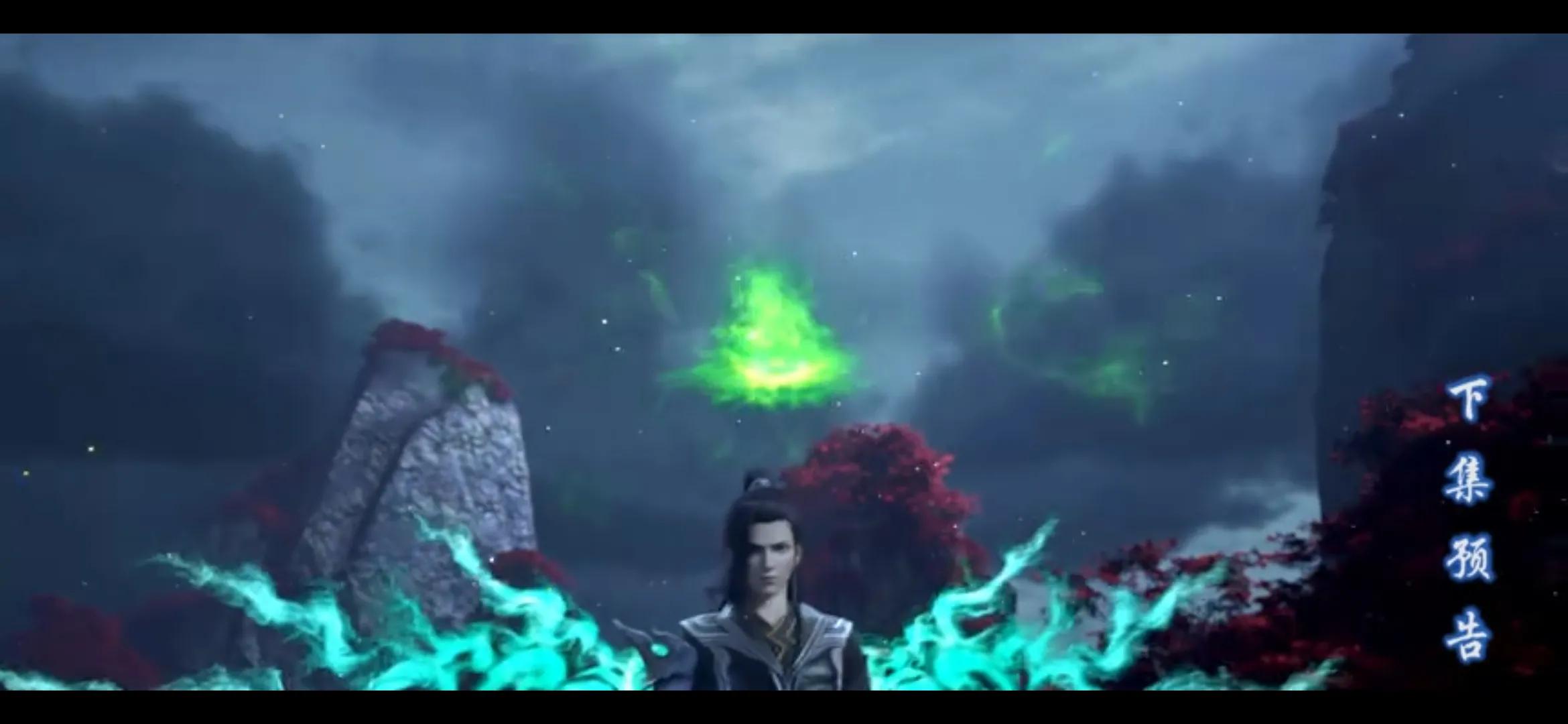 Xiao Yan's first show of emerald fire lotus, the reappearance of the ...