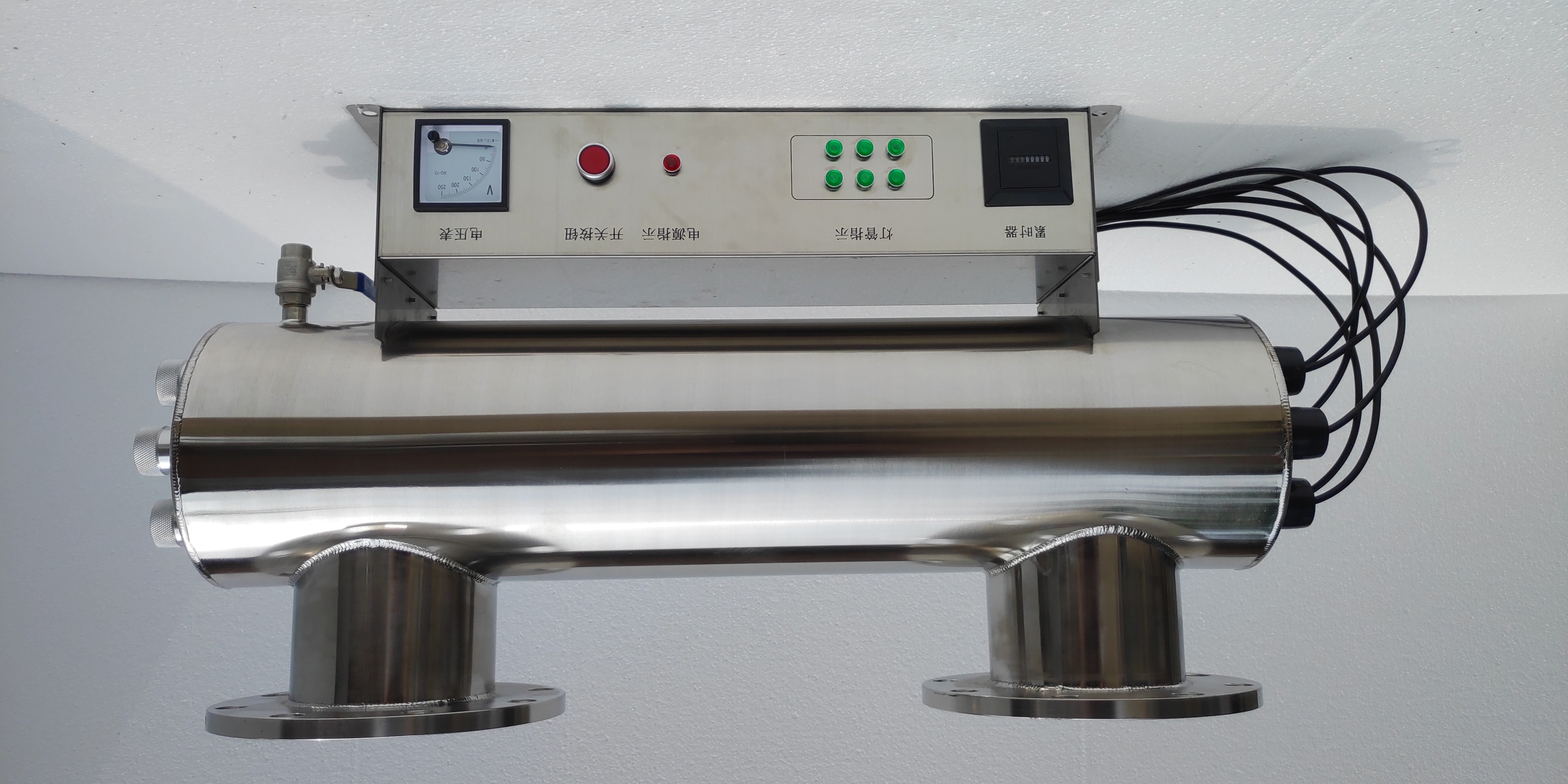 Drinking water UV sterilizer UV 304 stainless steel pipe sterilizer - iNEWS