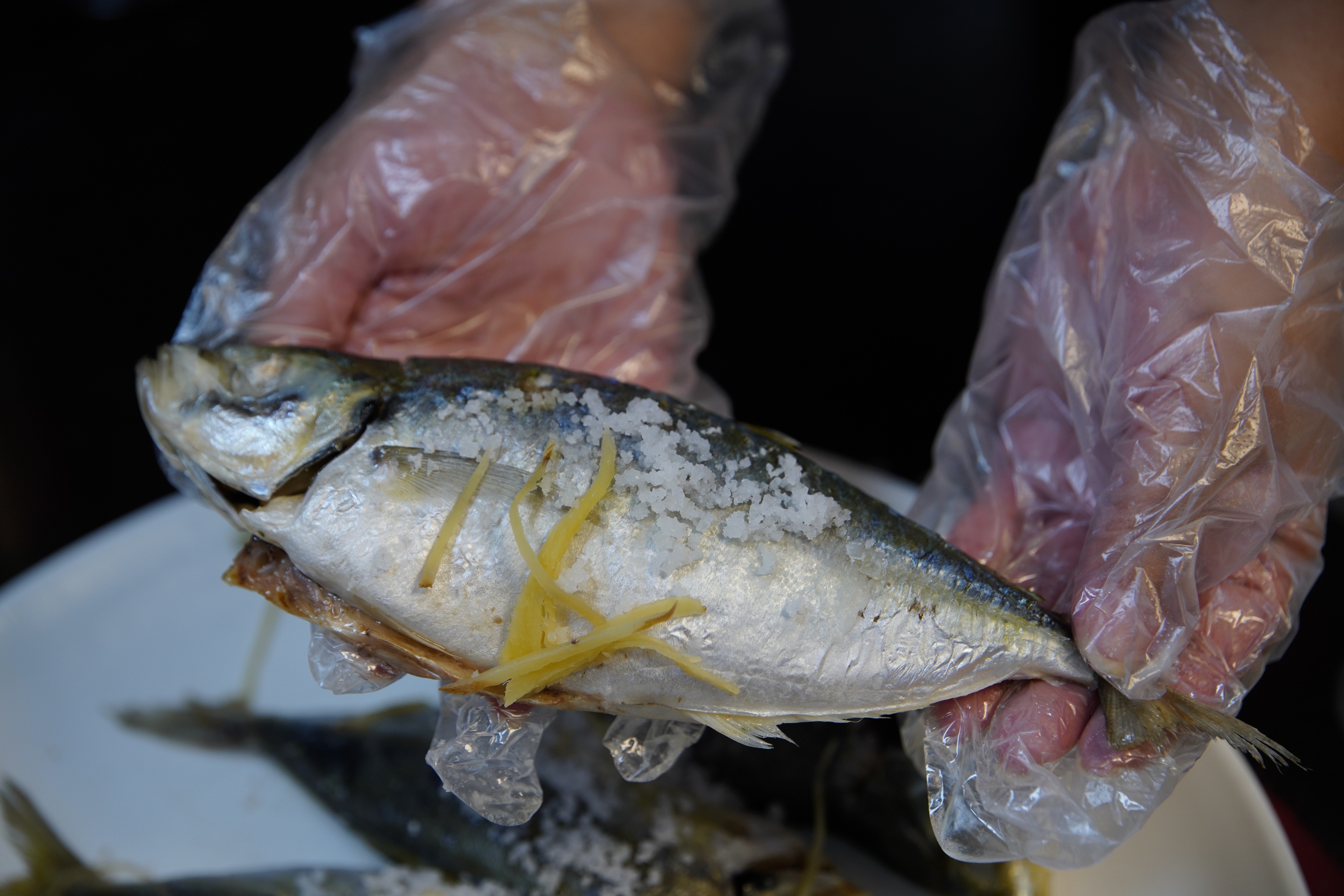 Balang fish dominates the lobster and crab pairing, and this seafood ...