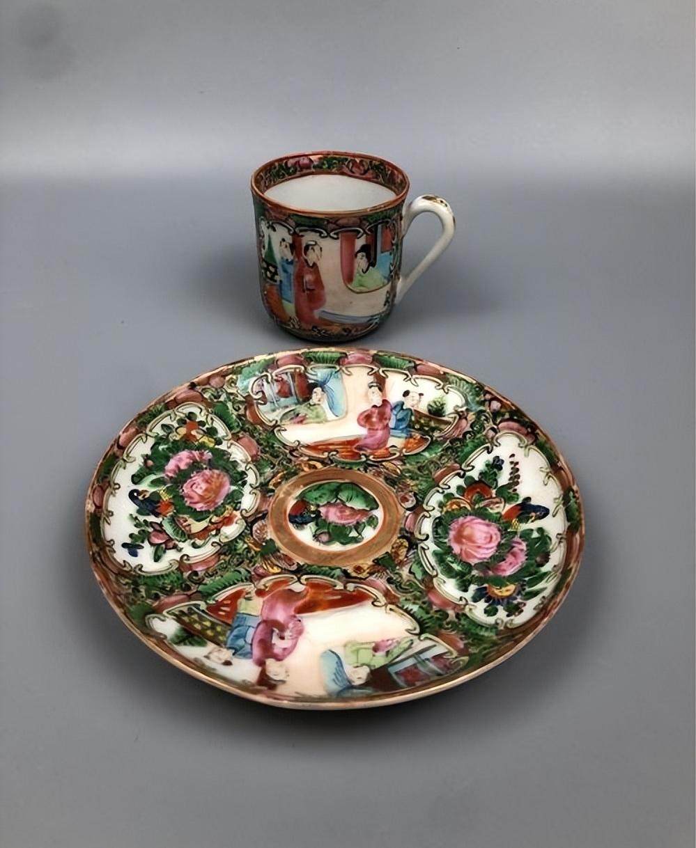 With flower patterns, why did Guangcai drinking utensils become popular ...