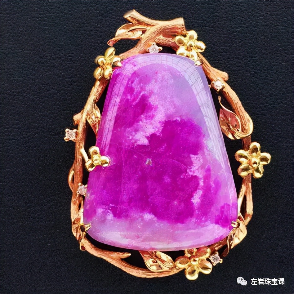 Zuo Yan: The deep purple "Shu Julai" in the color treasure world!The ...