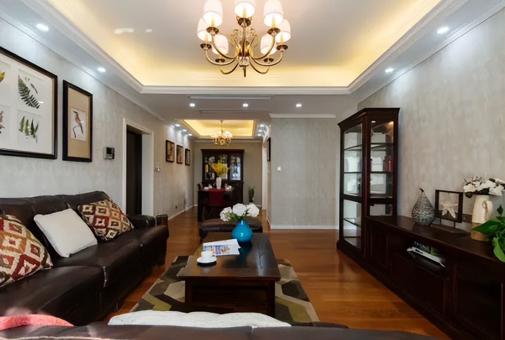 150 square meters American style four-bedroom decoration - iNEWS