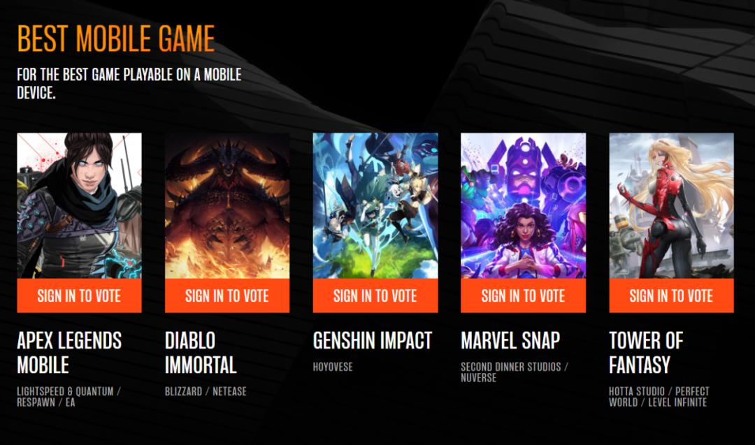 TGA2022 game Oscar nomination lineup announced, let's see if there is any best game you like - iNEWS