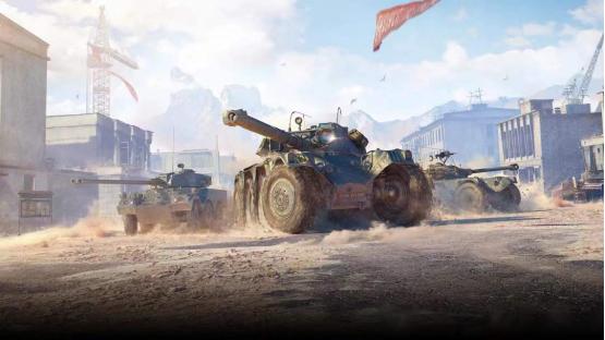 Tanks without tracks can also play the battlefield of "World of Tanks ...