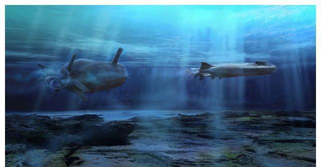 The undersea monster crashes into a US nuclear submarine, a thrilling ...