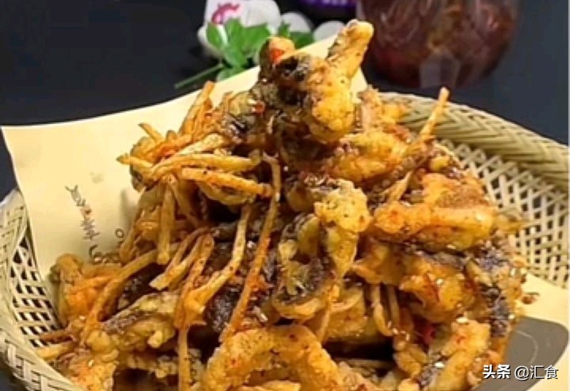 Three Dried Braised Red Dragon, Spicy Bullfrog, Crispy Mushroom - iNEWS