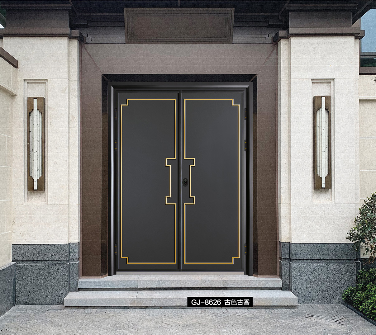 What are the advantages of cast aluminum doors?Why are mansion villas ...