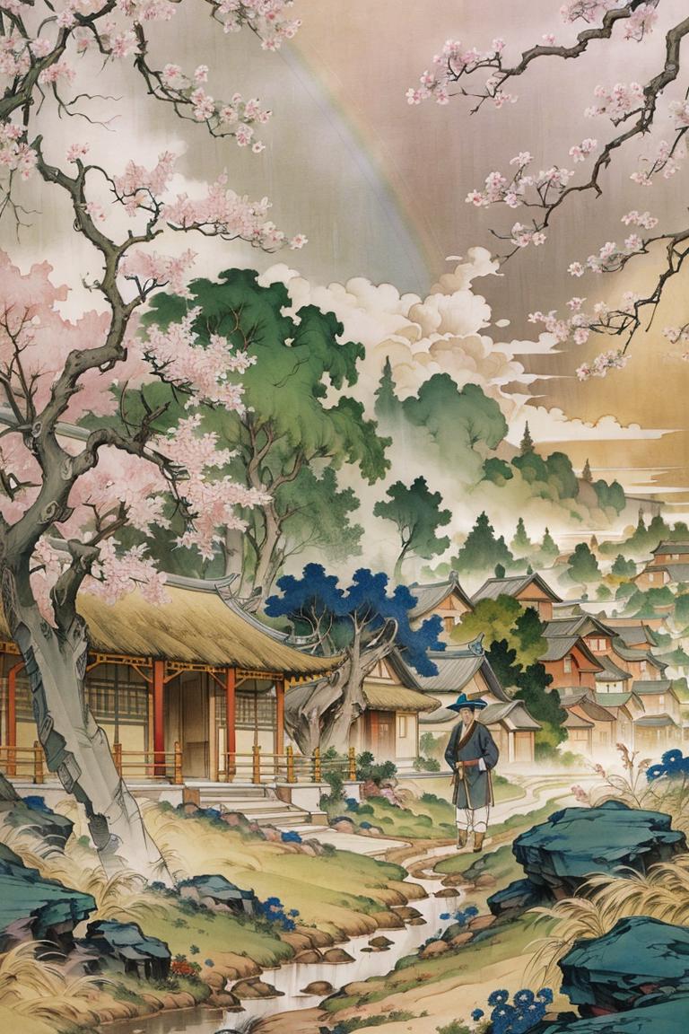 Happy Rain on a Spring Night by Du Fu (Tang Dynasty) - iMedia