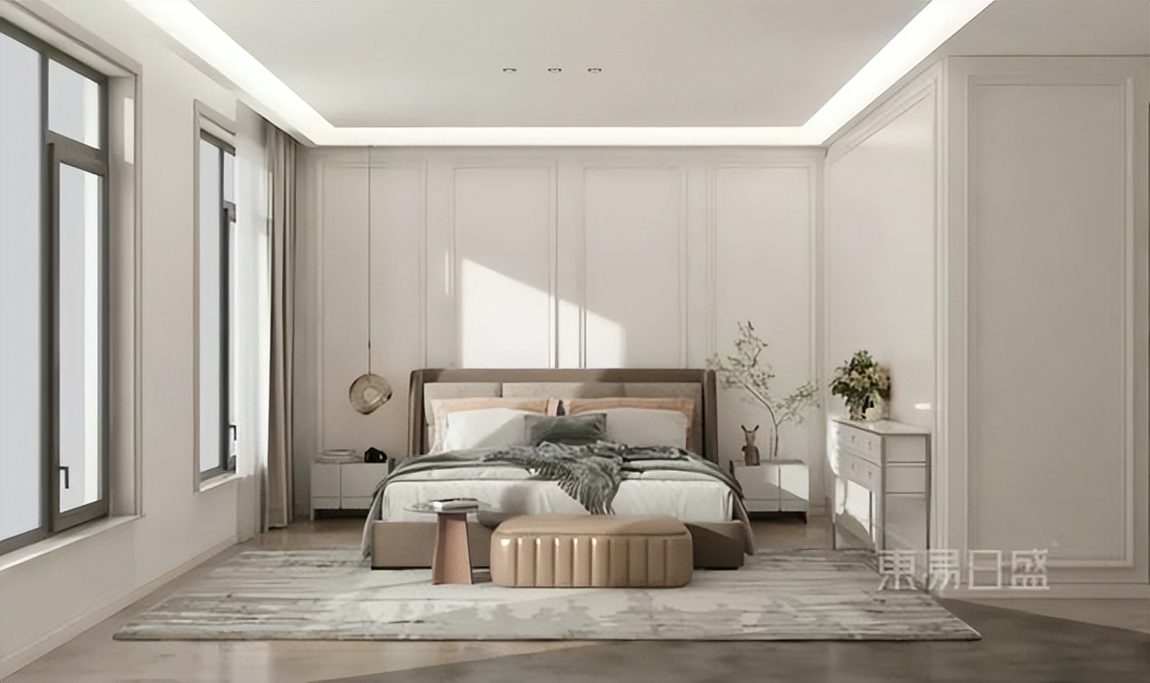 300㎡ modern American style design, enjoy the elegant and delicate petty ...