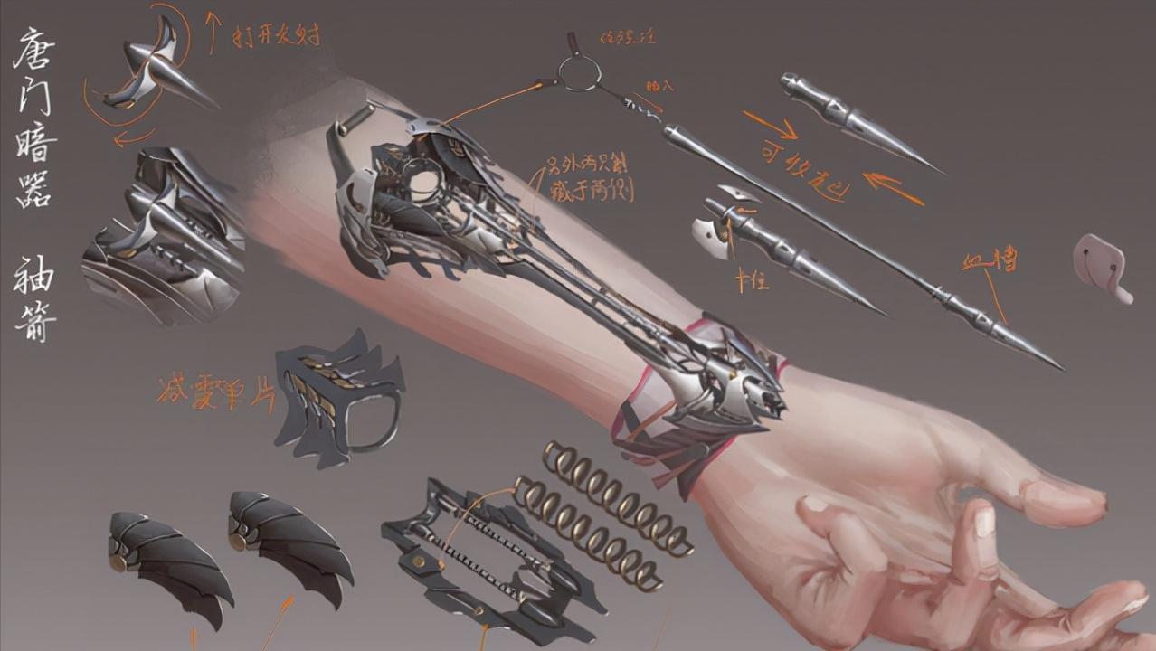 Among the top ten terrible hidden weapons in ancient China, the blood ...