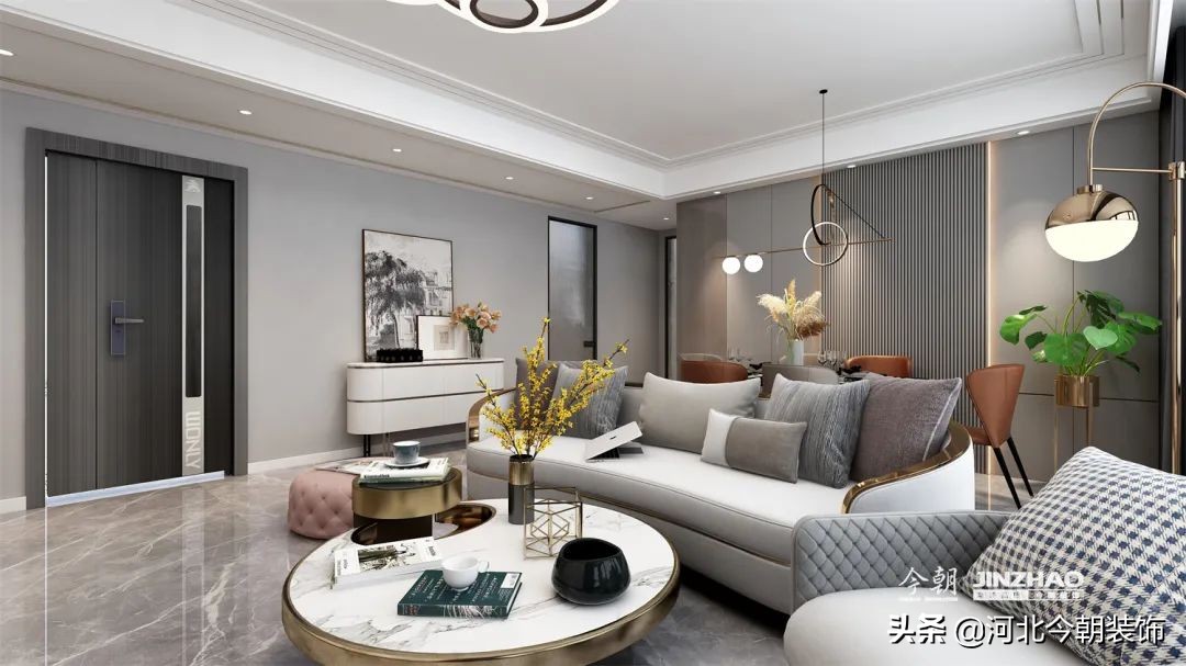 Southeast Smart City 146 square meters is simple and light luxury, you ...