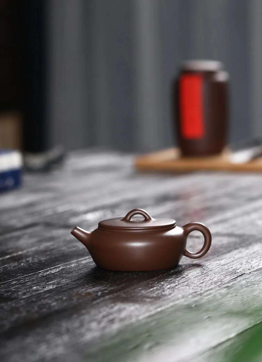 Bian Gu·Cultural Revolution Purple Clay·200cc·Inner Push Ball·Cheng Wei ...