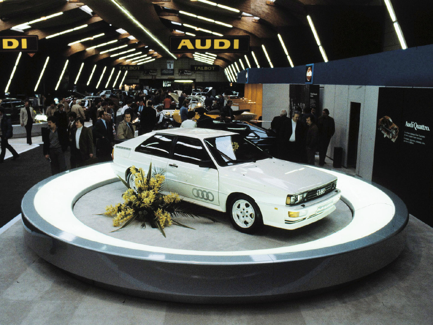 The new rally car "electric shock" but not as crazy as the Audi quattro ...