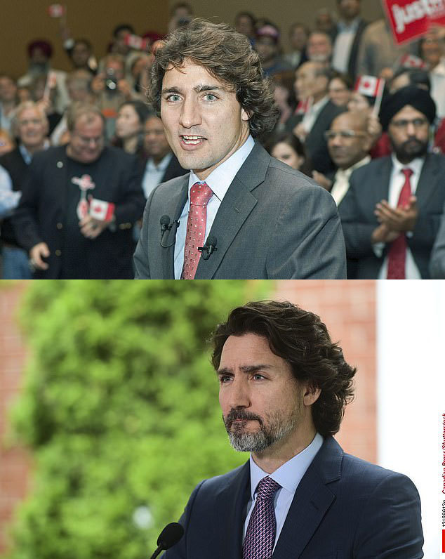 50-year-old Trudeau cut his hair short and was ridiculed by foreign ...