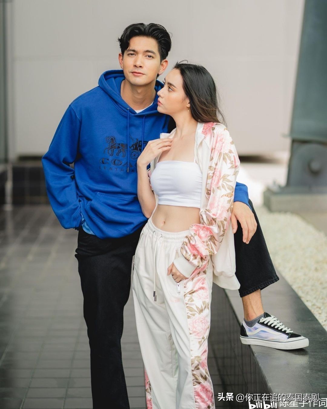 Thai drama "Love Chain" couple files Kem and Mookda calendar photo ...