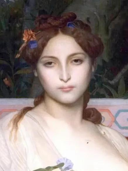 Classical oil painting (female), elegant and generous - iNEWS