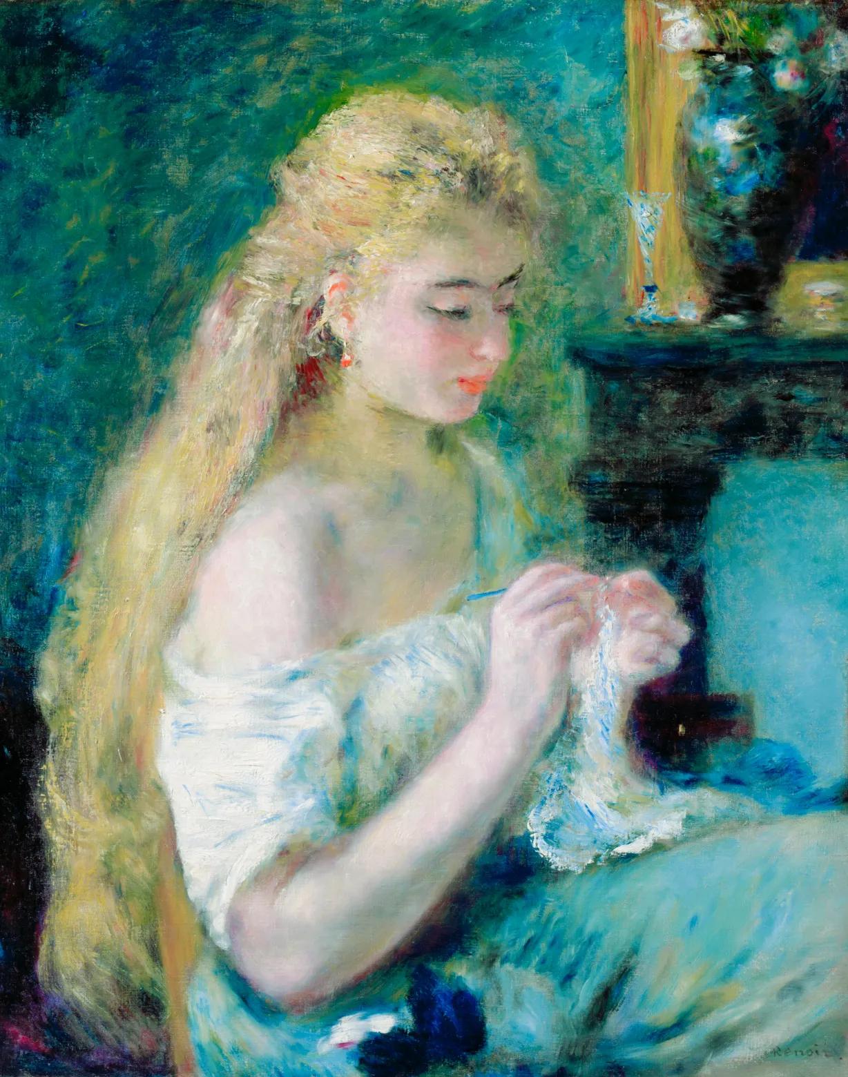 Appreciation of the paintings of the famous French painter Renoir (16 ...