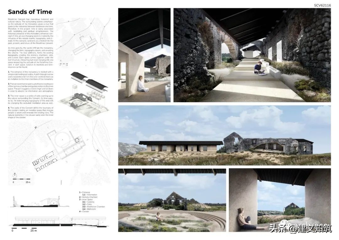 "Competition" "SITE CONVENT" Monastery Concept Design Competition ...