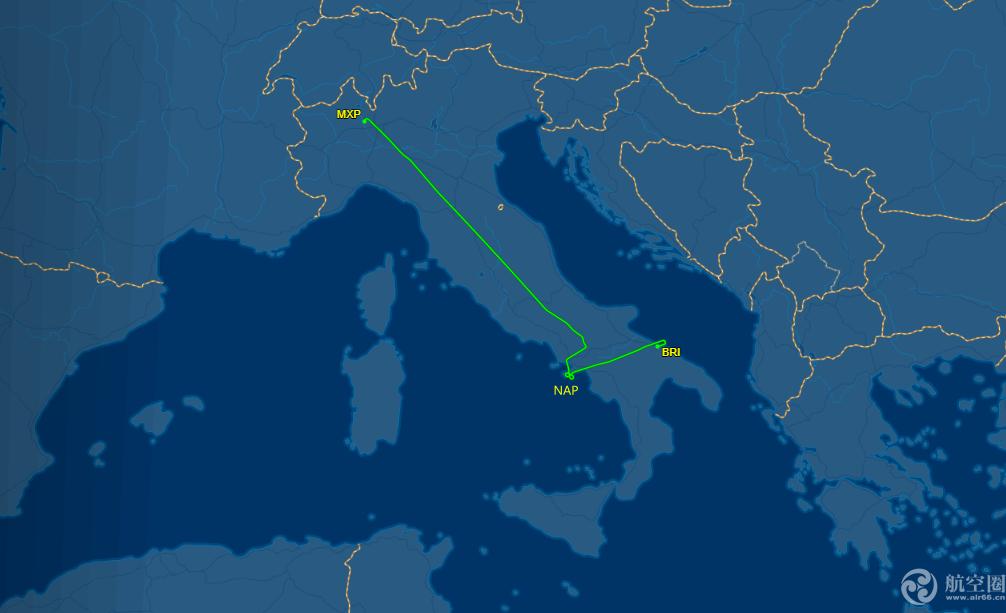A passenger plane was struck by lightning while flying in Italy, and ...
