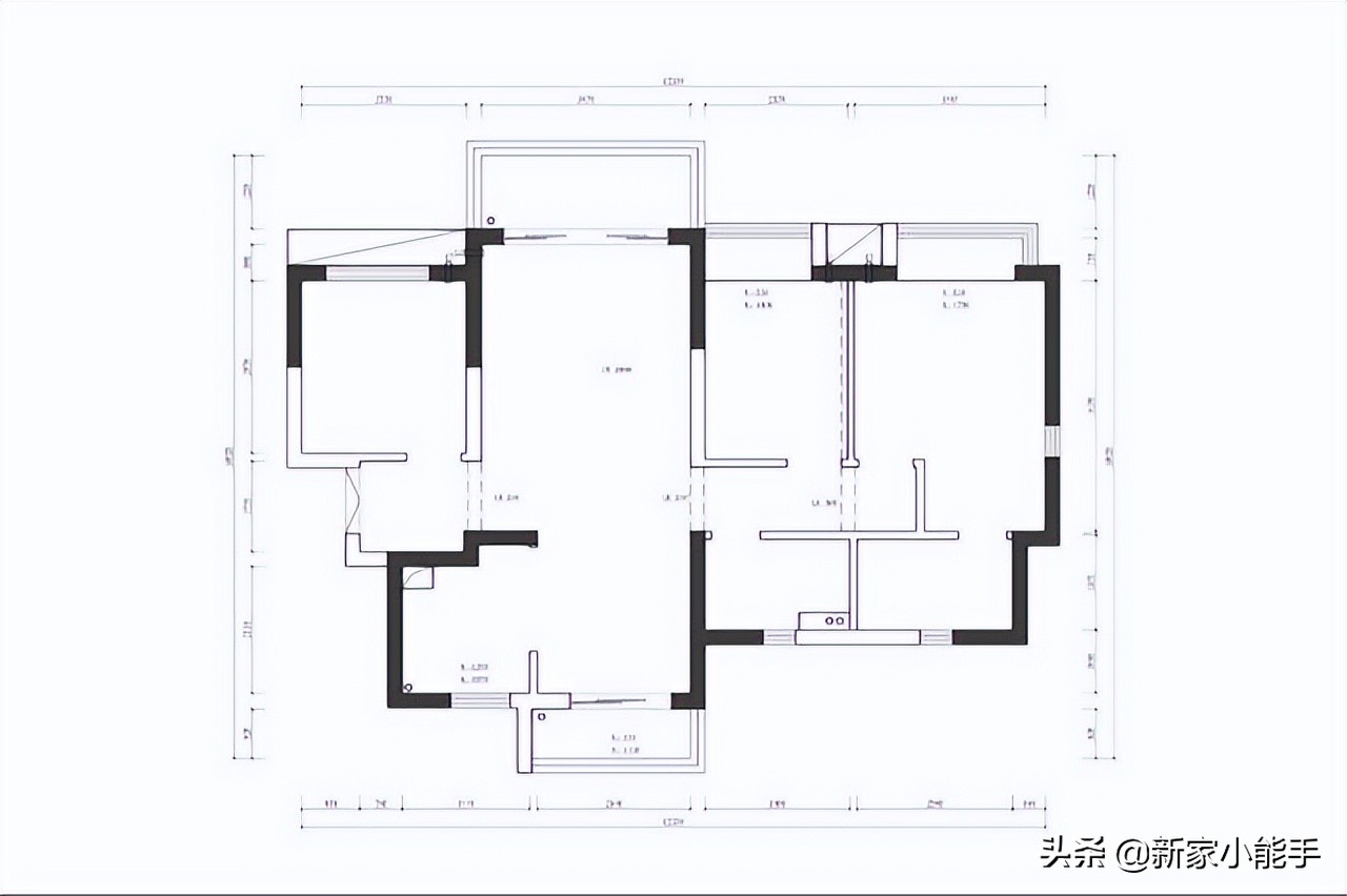 His house is 104 square meters and has a light and luxurious style. The ...