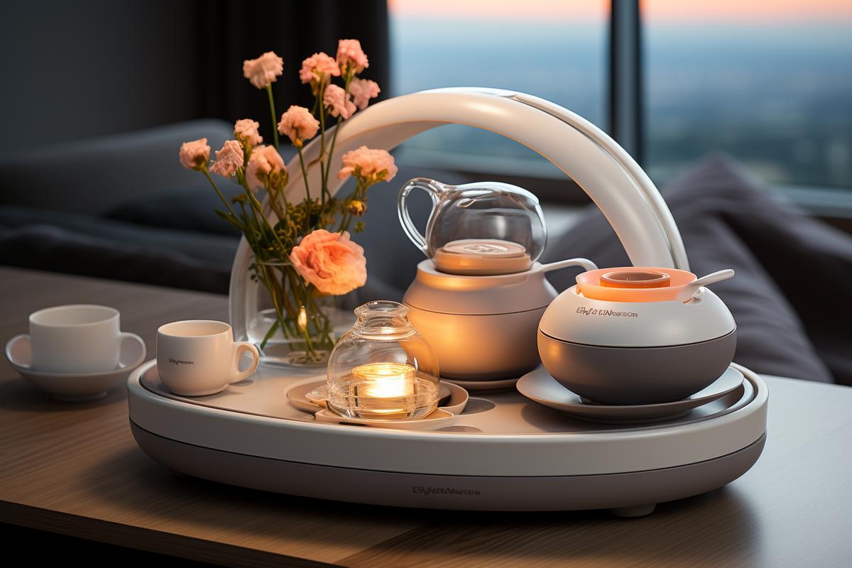 A new thing in future life, AI smart electric tea set helps you make ...