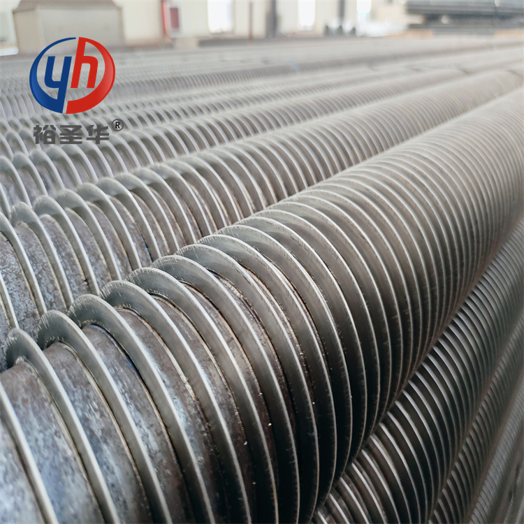 Hot water finned tube radiator steel aluminum composite finned tube ...