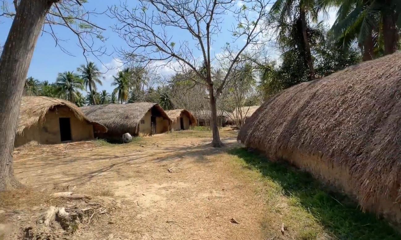 Visit the last Li tribe in Hainan and see what the "boat house" looks ...