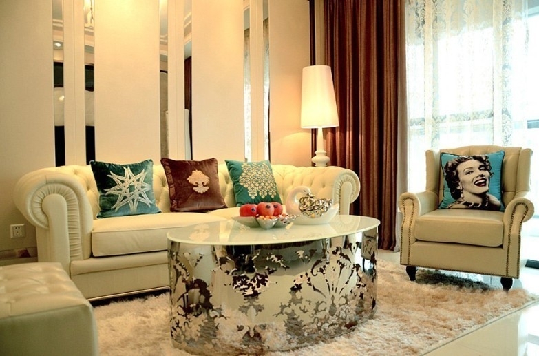 The 78-square-meter European-style two-bedroom is practical, and the ...