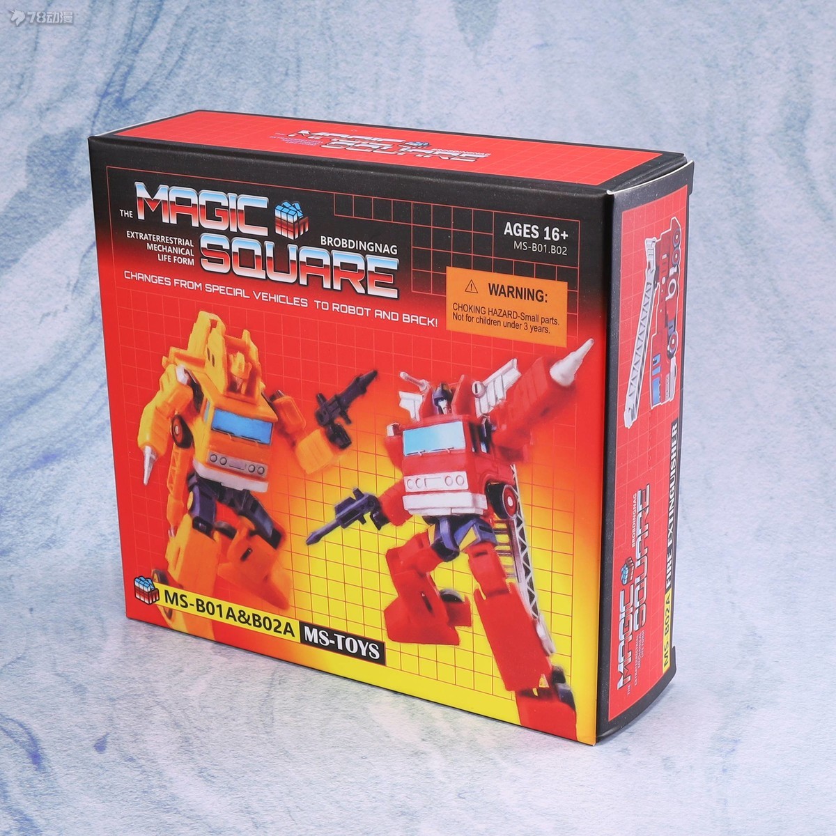 78 official test: Transformers third-party Rubik's Cube MS-B series ...