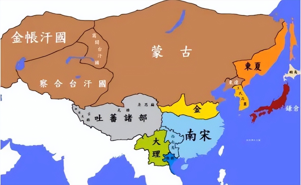 Are Northern Yuan and Western Liao counted as regimes established by ...