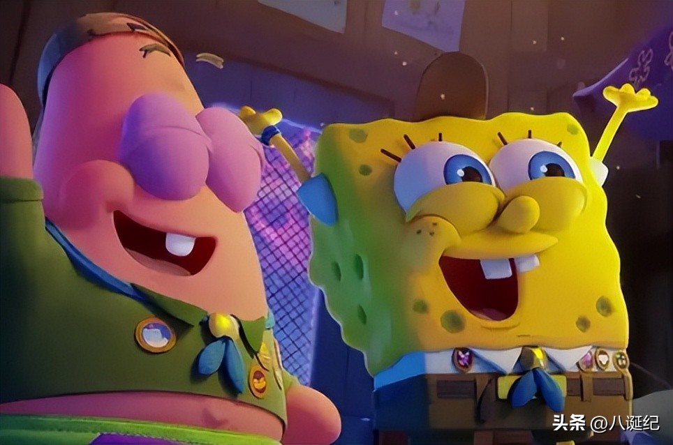 How does the movie "SpongeBob SquarePants" feel the fantasy of the ...