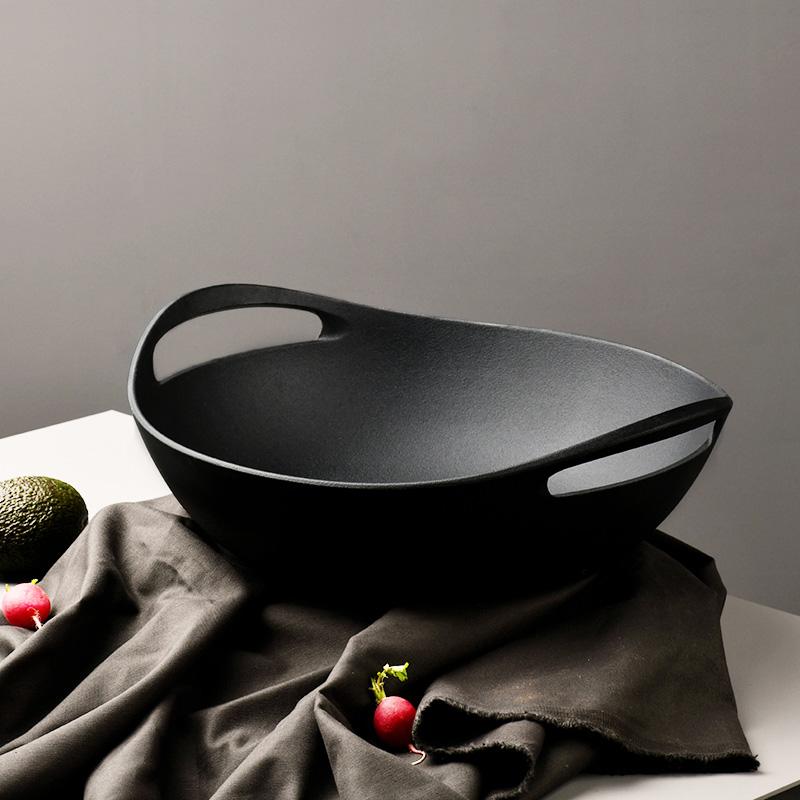 Cast iron pans are heavy and bulky. Why are there always people who ...