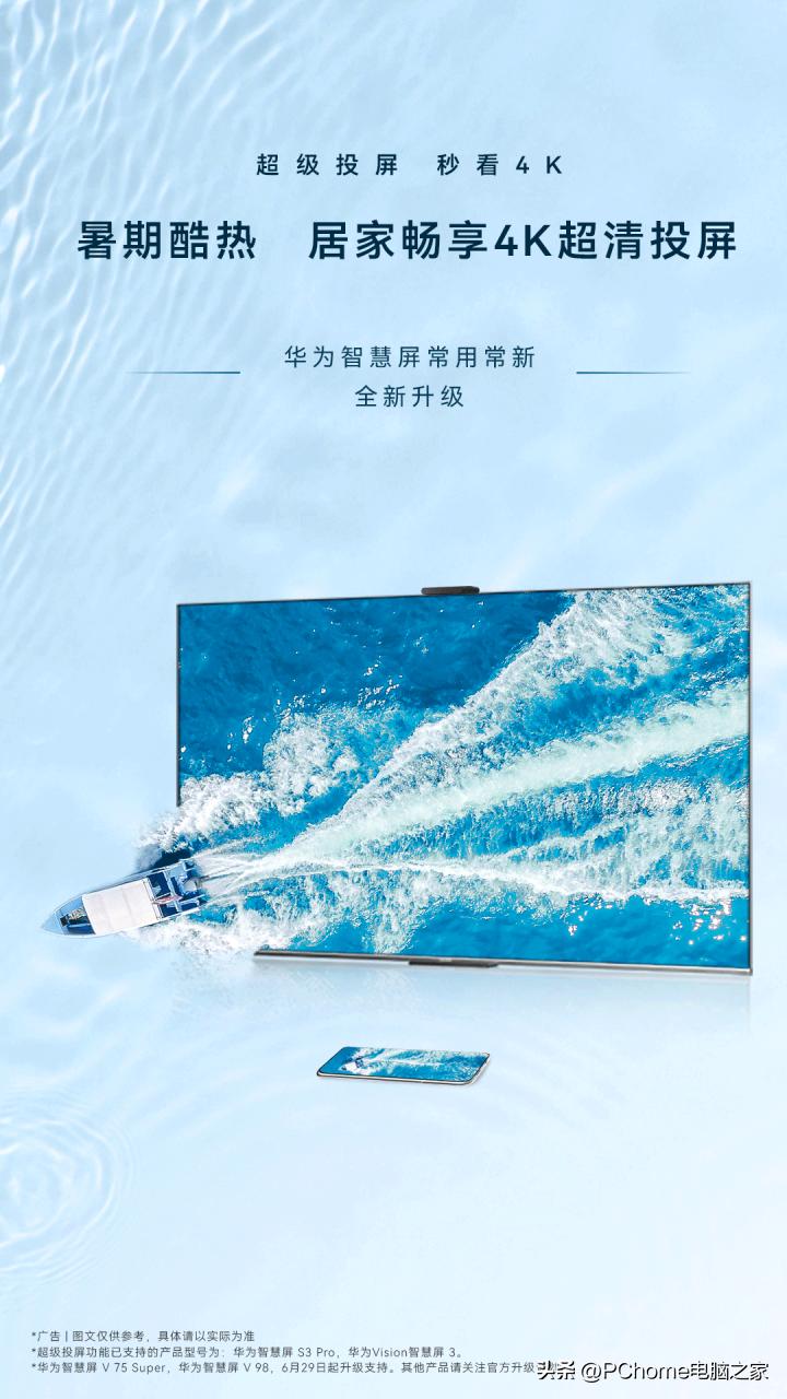 In-depth support for four smart screen products, Huawei's super ...